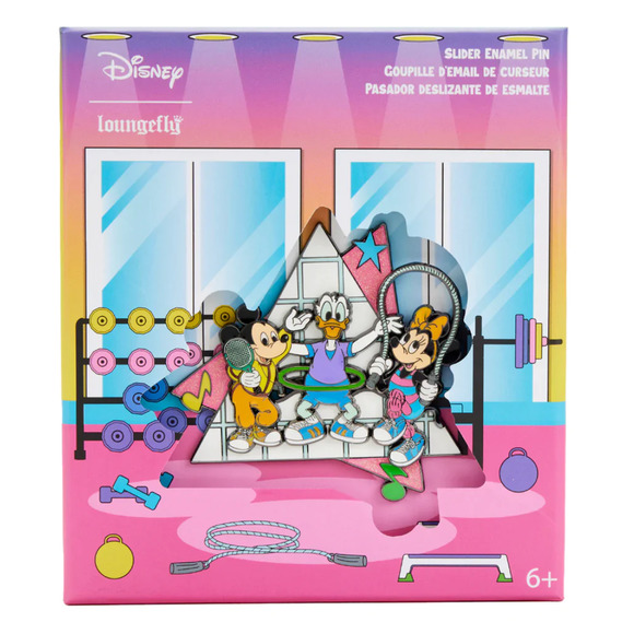 Loungefly | Jewelry | New Loungefly Disney Mickeys Mousercise 3 ...
